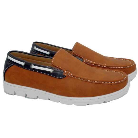 Brix | Shoes | Mens Moccasins Driving Comfort Slip On Loafers Boat ...